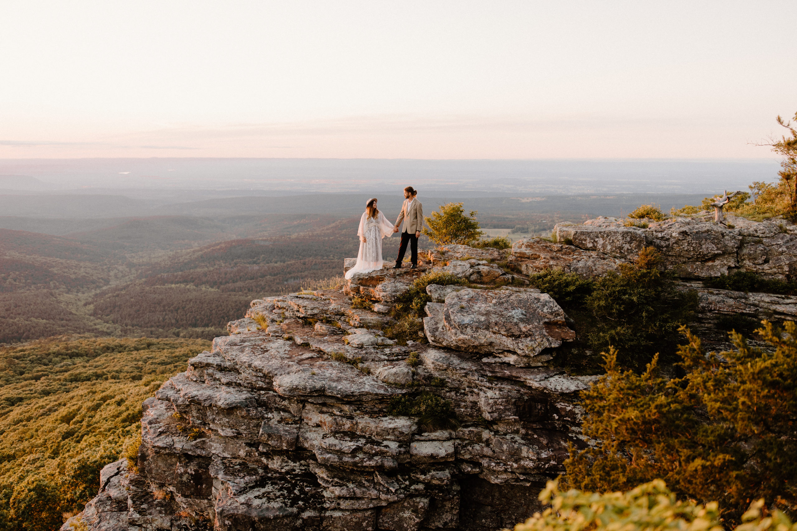 How to Elope at Mount Magazine State Park // Arkansas Elopements